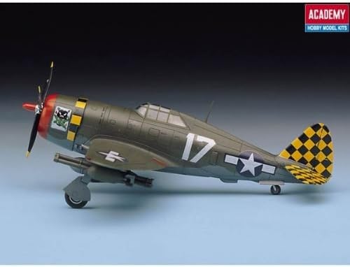 ACADEMY 12492 P-47D Thunderbolt Razorback, Multicolor
