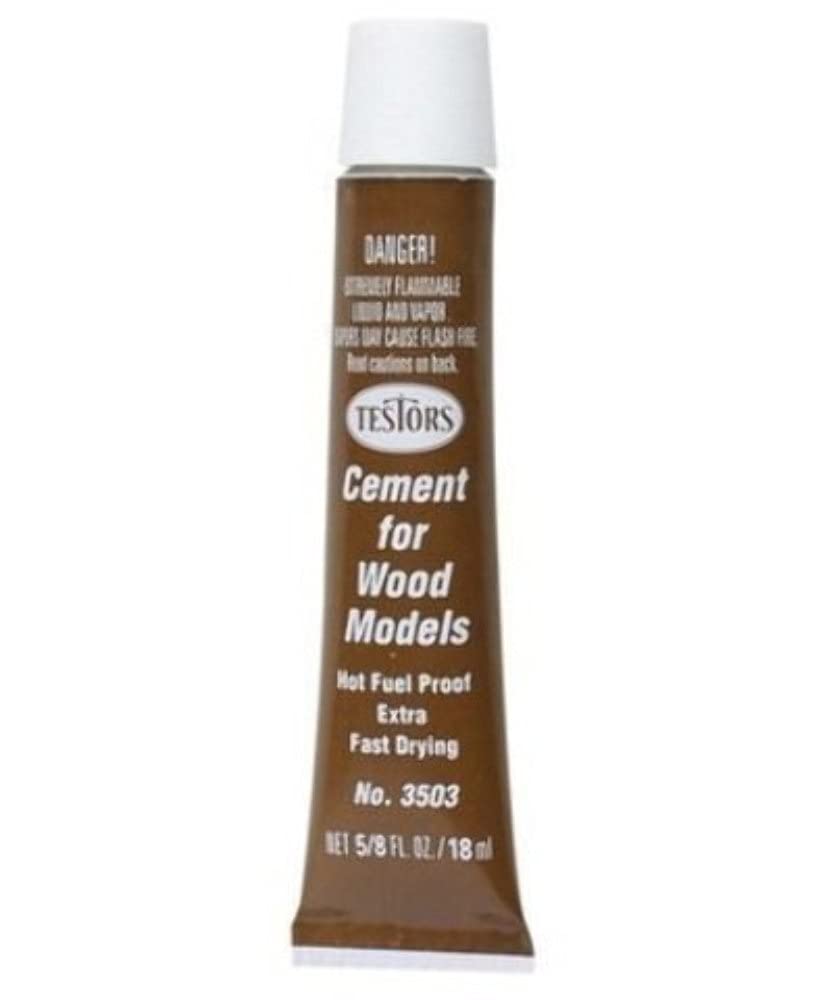 Fast Drying Wood Cement by Testors