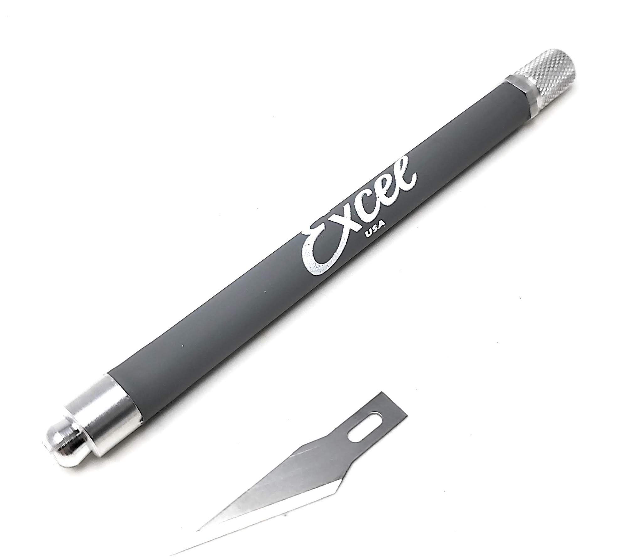 Excel Blades #11 Replacement Hobby Blade - 100 Pack - American Made Carbon Steel Craft Knife Blades