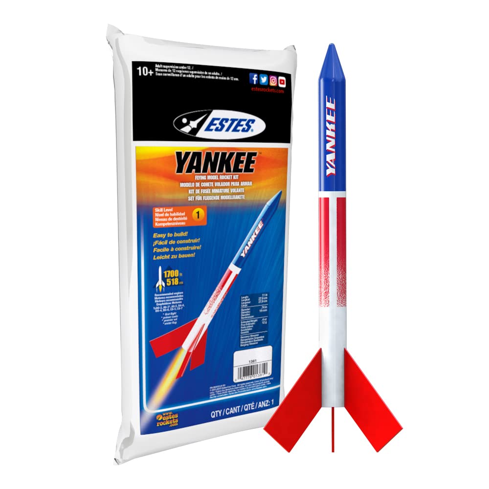 Estes 1381 Yankee Flying Model Rocket Kit