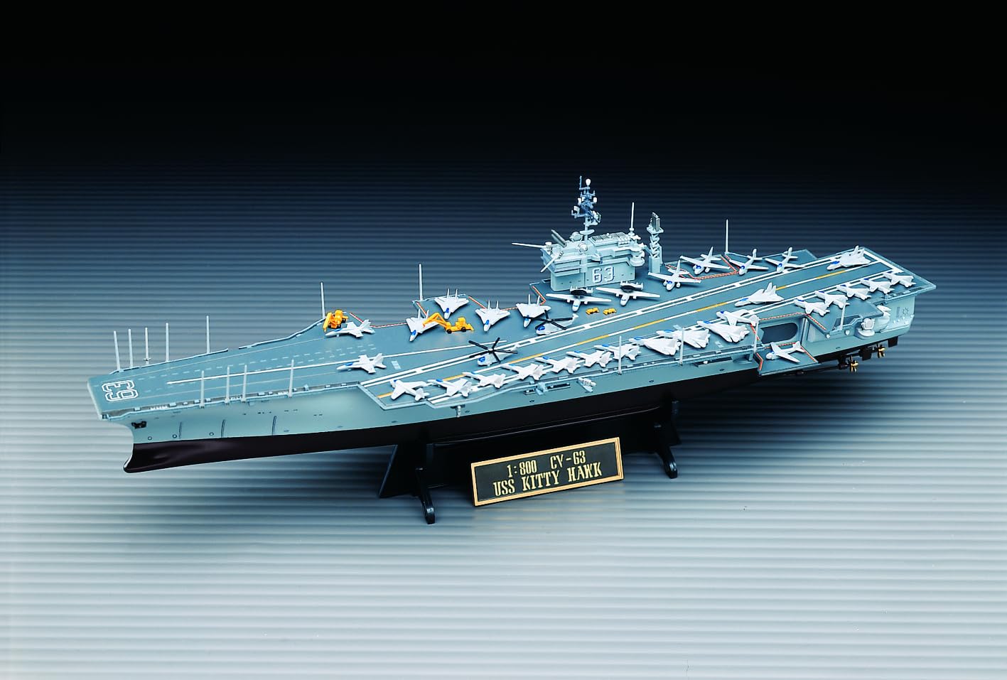 Academy 1/800 Scale U.S.S Kitty Hawk Model Kit
