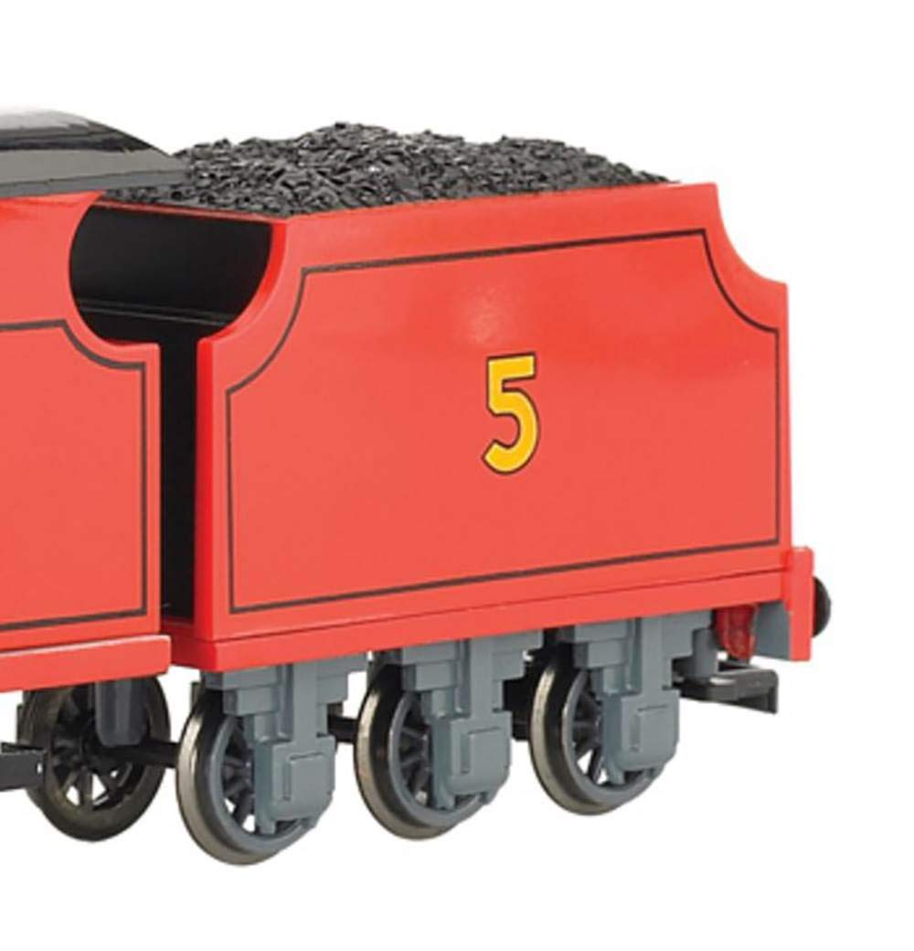 Bachmann Trains - THOMAS & FRIENDS JAMES THE RED ENGINE w/Moving Eyes - HO Scale