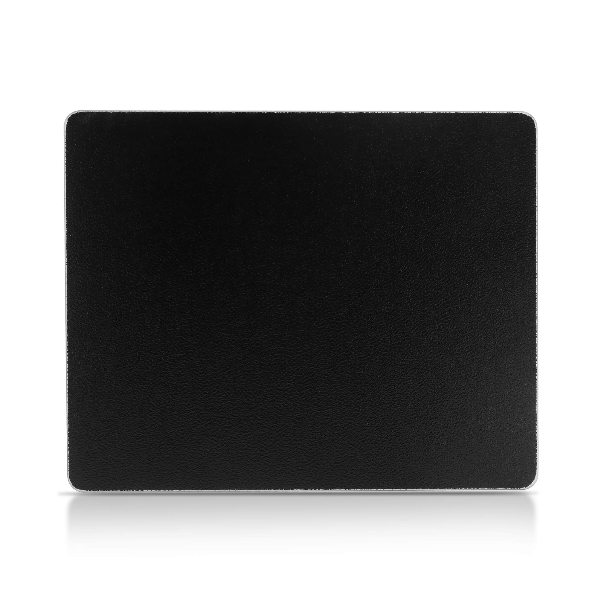 Vance 12 x 10 inch Black Surface Saver Tempered Glass Cutting Board | Best Kitchen Chopping Board for Food Prep | BPA-Free | Non-Porous