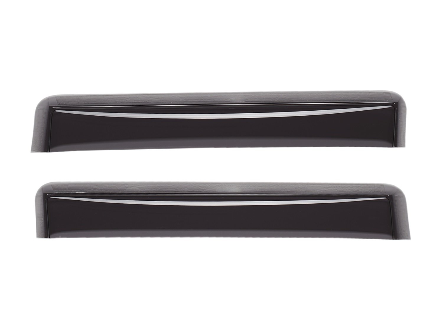 WeatherTech Custom Fit Rear Side Window Deflectors for Pontiac Vibe, Dark Smoke