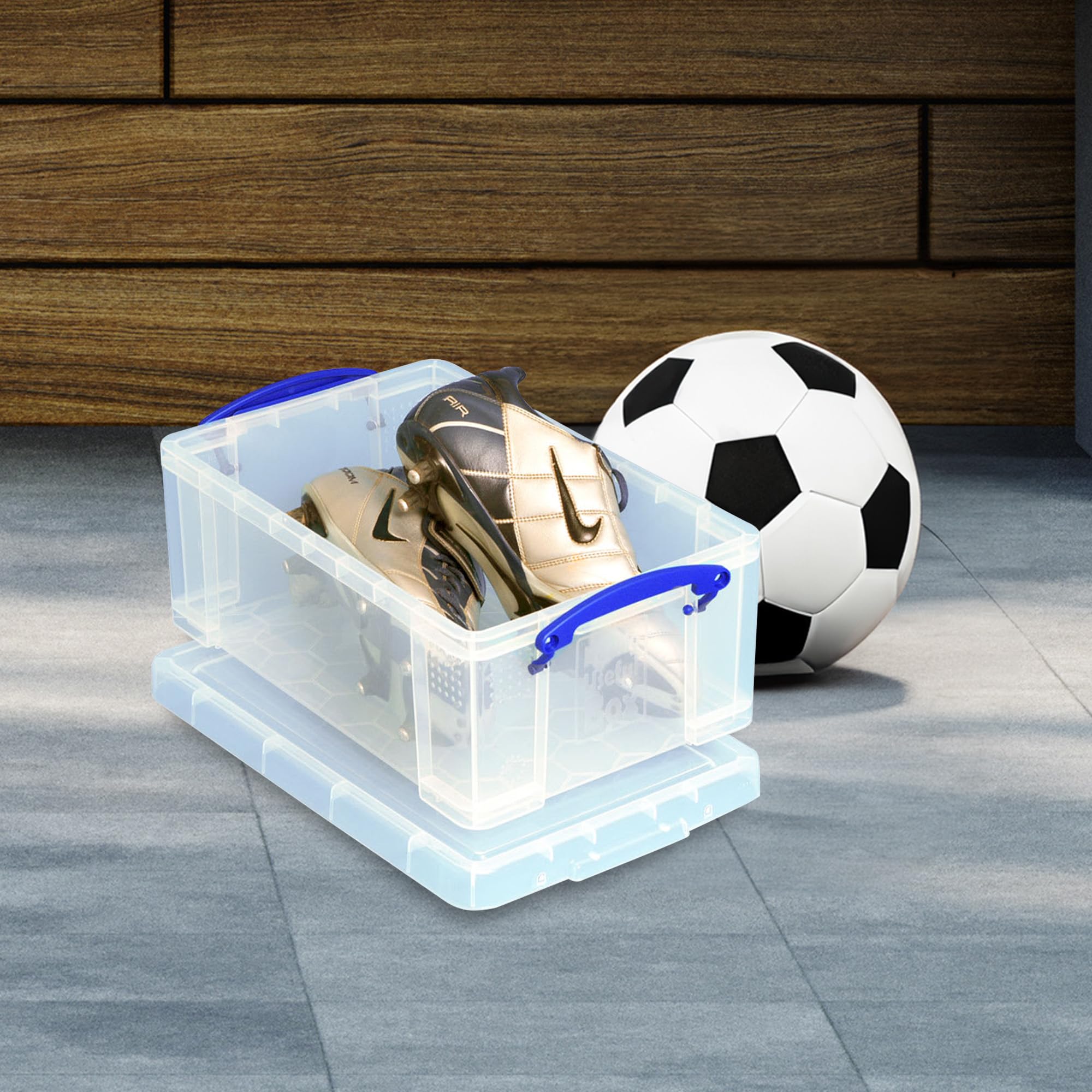 Really Useful 9 Litre Clear Plastic Storage Box
