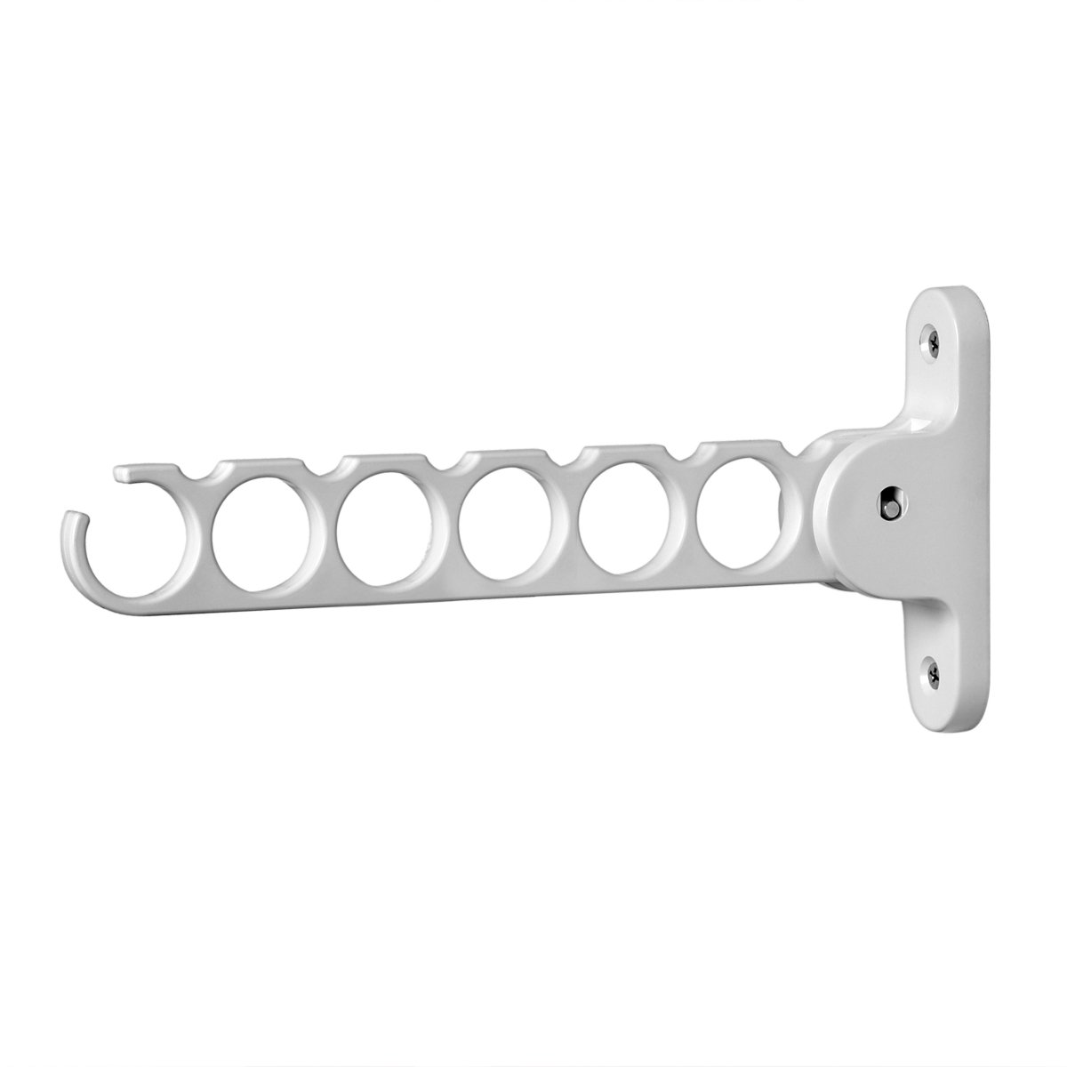 Spectrum Diversified 35000 6 Hook Hanging Organizer, 1 Count, White