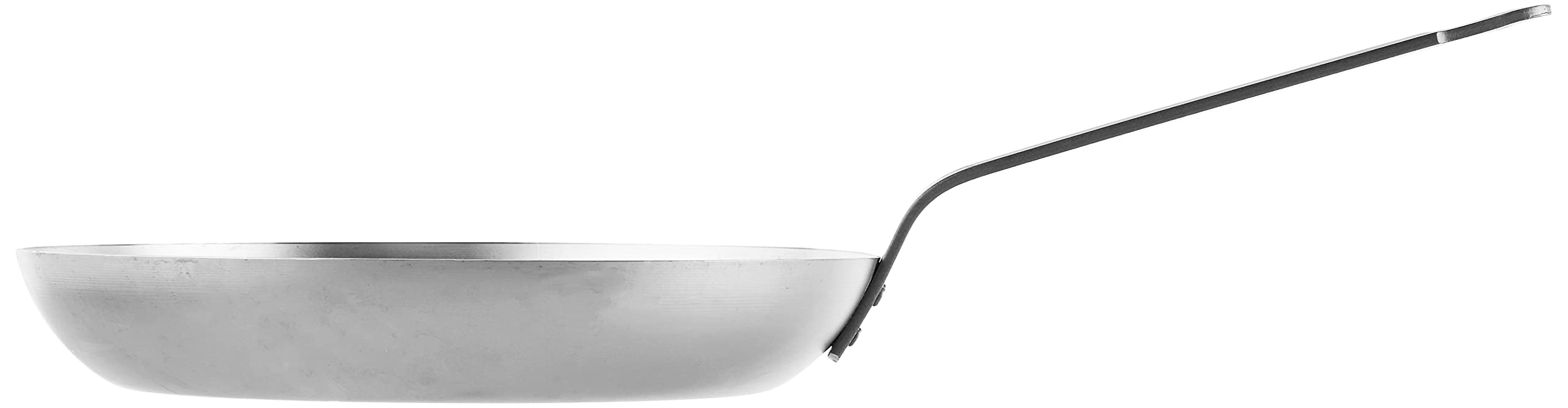 Mauviel M'Steel Black Carbon Natural Nonstick Frying Pan With Iron Handle, 11-in, Suitable For All Cooking Surfaces