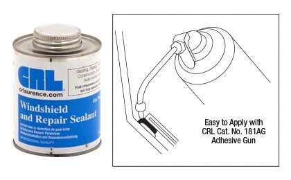 CRL Pint Windshield and Repair Butyl Sealant - Pint Can