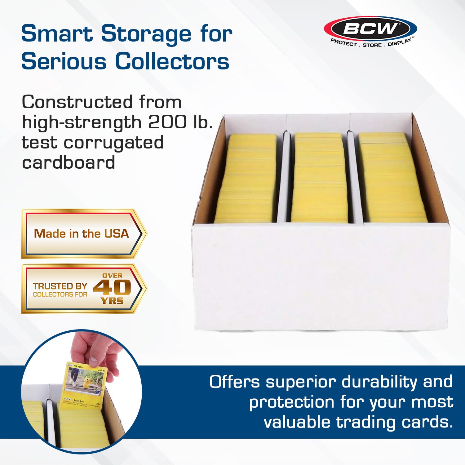 BCW Super Shoe Storage Box, 3000 Count