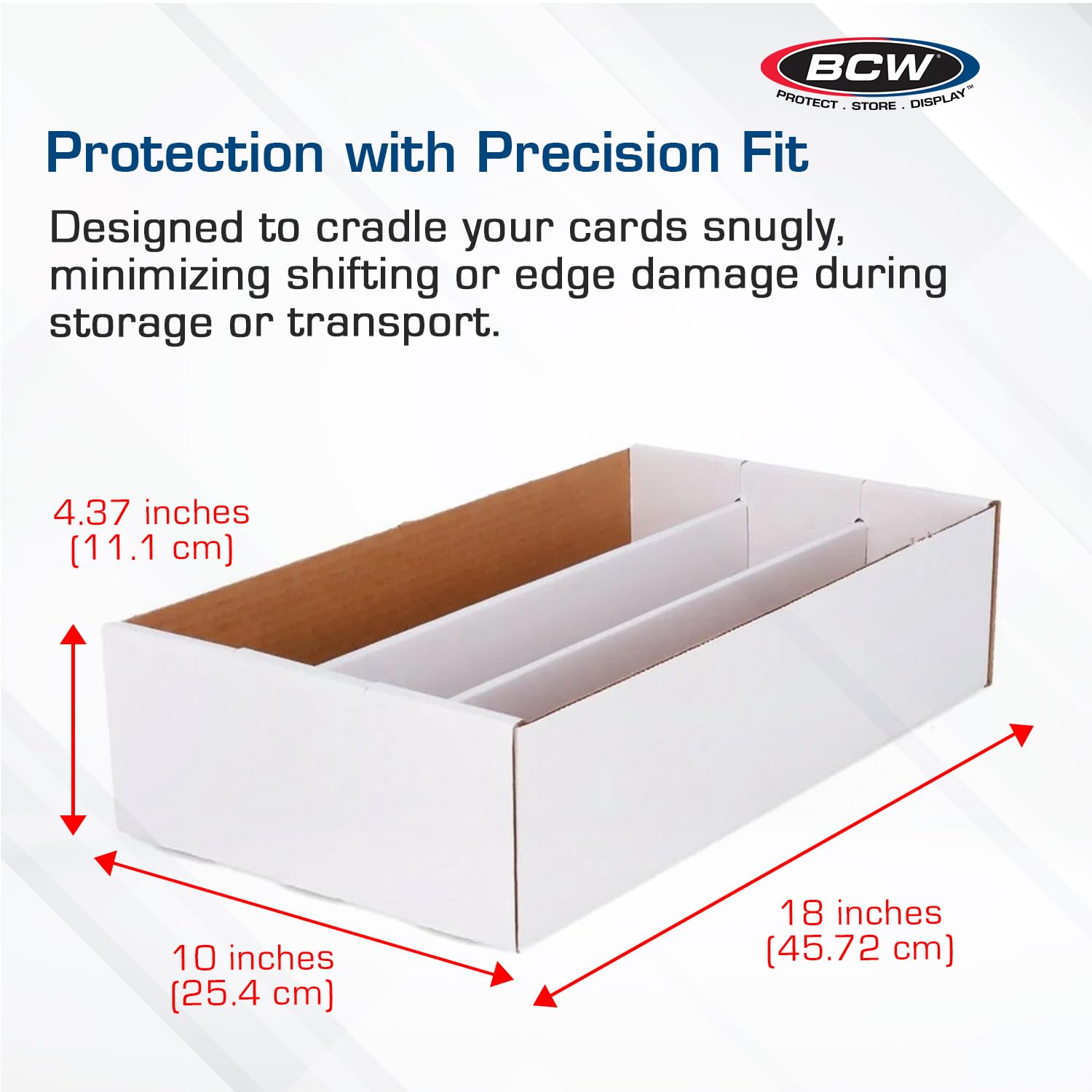 BCW Super Shoe Storage Box, 3000 Count