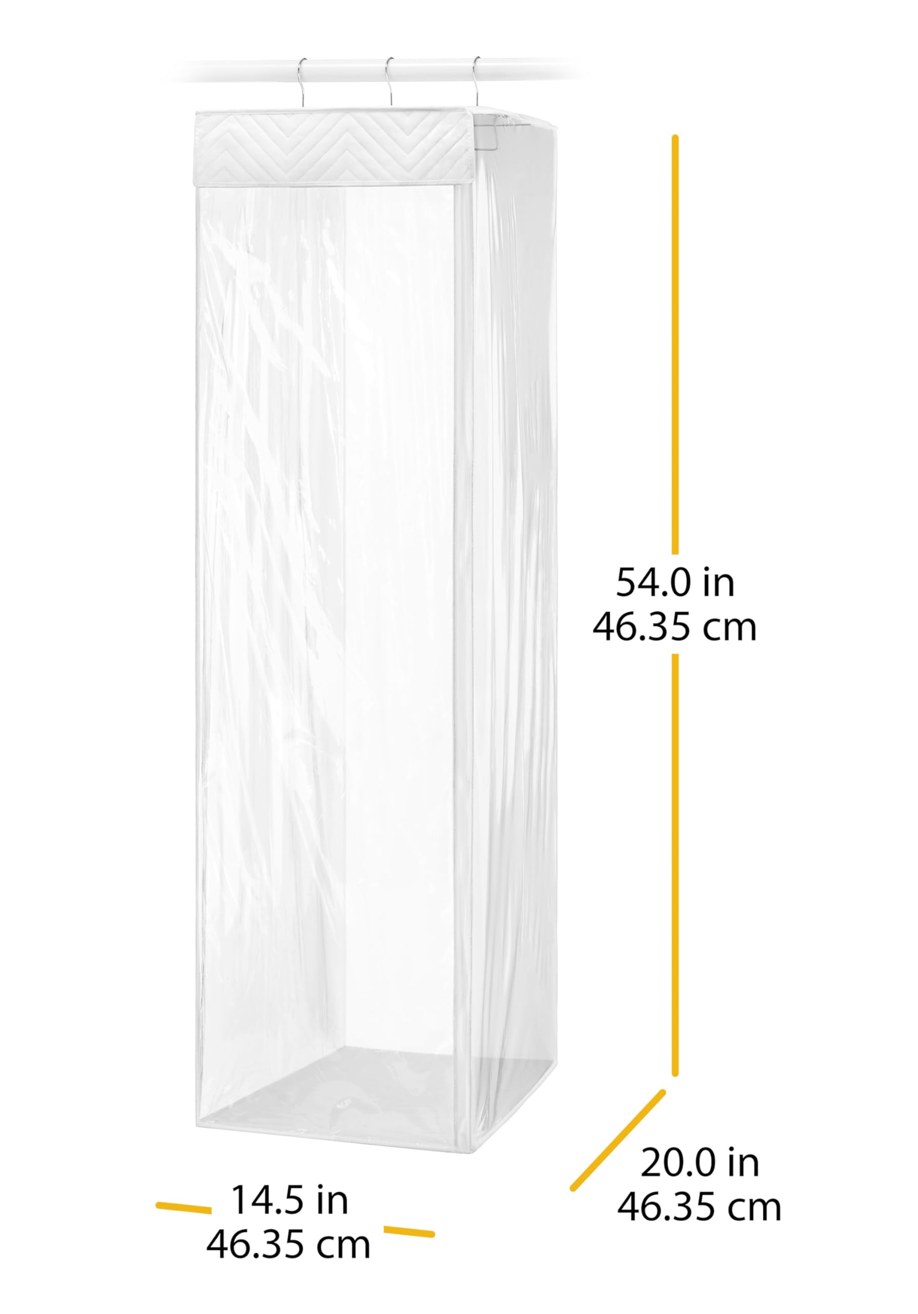 Whitmor Hanging Garment Bag - Closet Organizer
