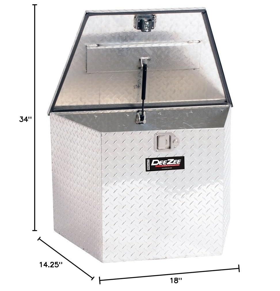 DEE ZEE 91716 Triangle Trailer Tool Box