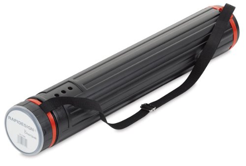 Chartpak Rapidesign Large Expandable Tube, 3-7/8" W x 26" - 43-3/8" L, Black, 1 Each