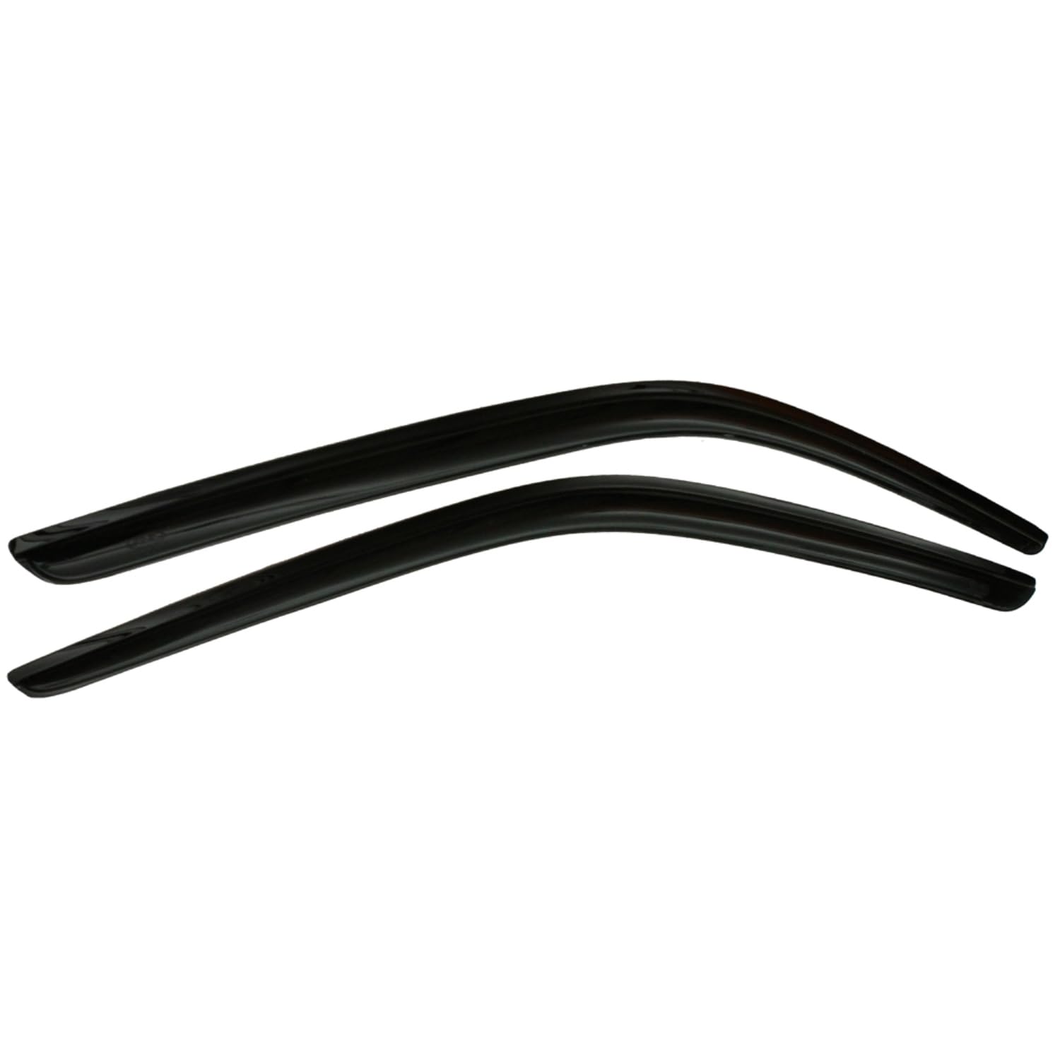 Auto Ventshade [AVS] Ventvisor / Rain Guards | Outside Mount, Smoke Color, 2 pc | 92735 | Fits 2007 - 2014 Toyota FJ Cruiser