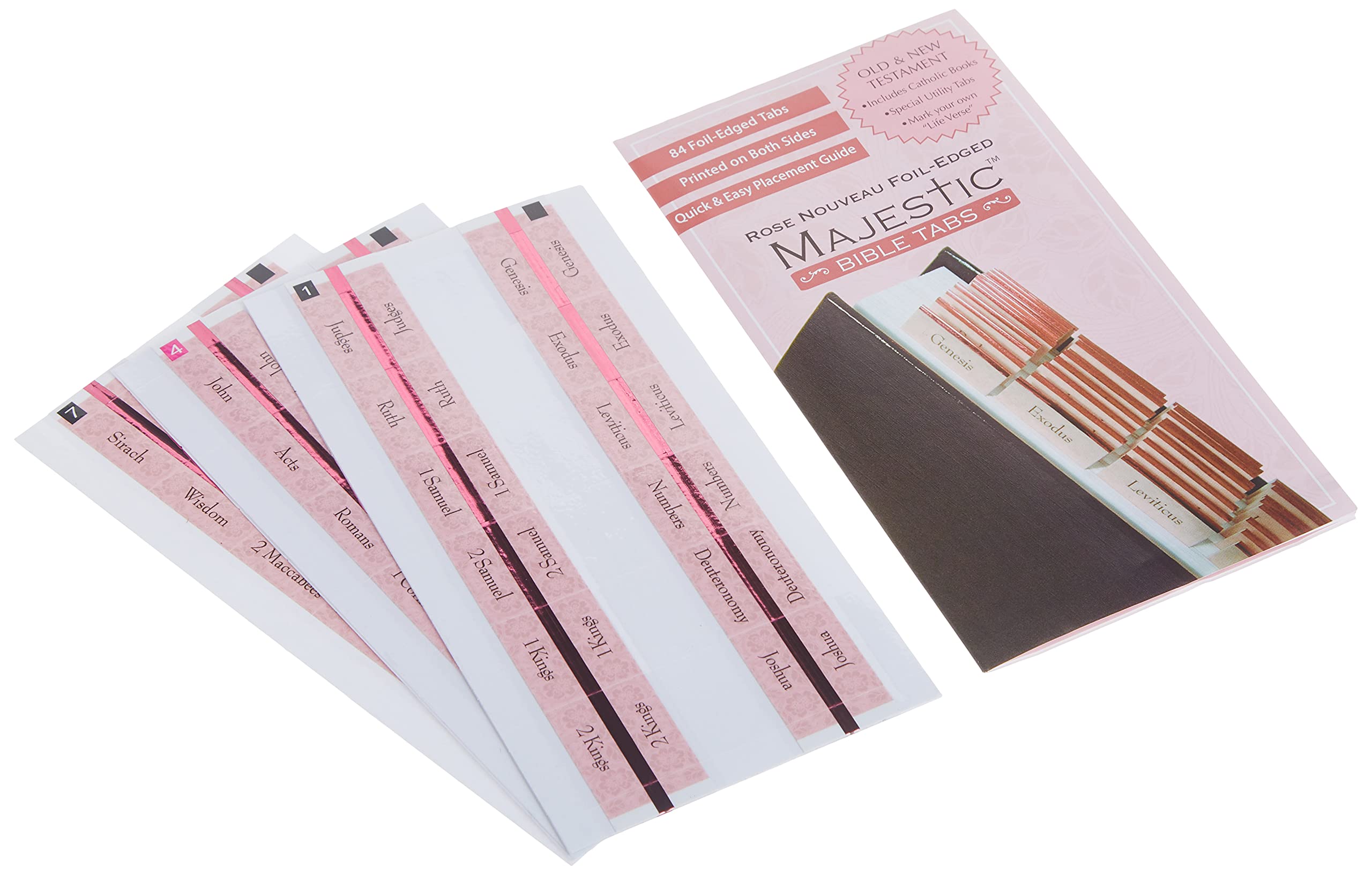 Majestic Rose Nouveau Bible Tabs (Majestic™ Bible)