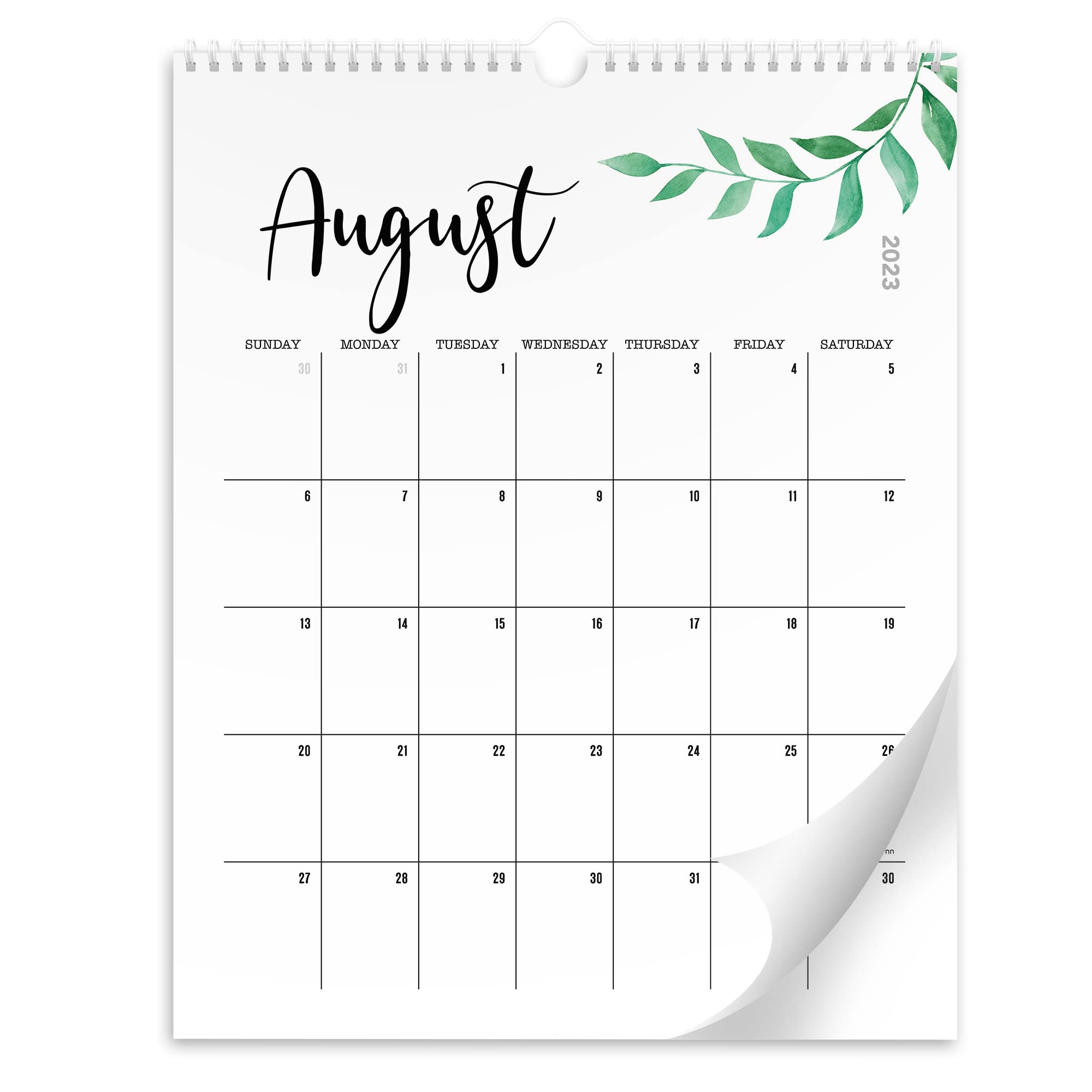 Aesthetic 2023 Floral Wall Calendar - Runs Until July 2024 - The Perfect Office Supplies for Women With Monthly Seasonal Designs for Easy Planning