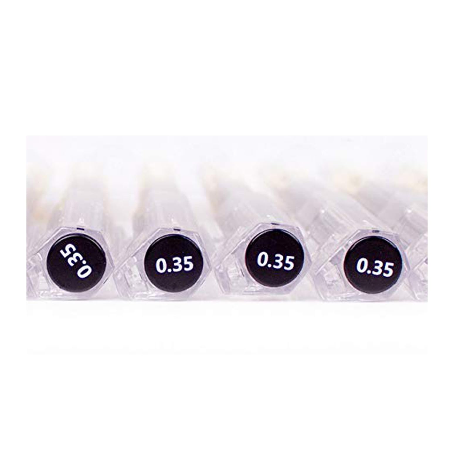 Gel Ink Pen Extra fine point pens Ballpoint pen 0.35mm Black For japanese Office School Stationery Supply 12 Packs