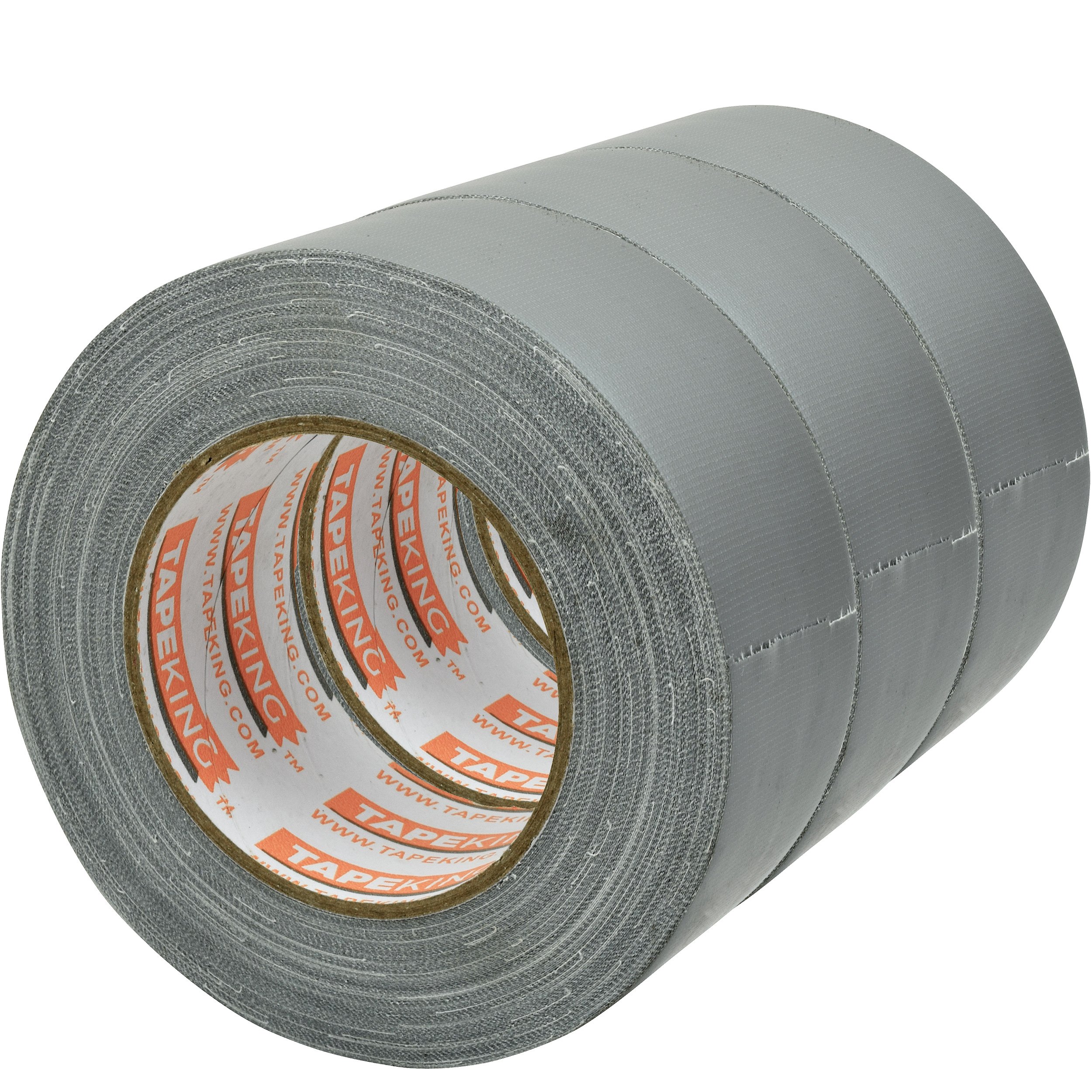 Tape King Professional Grade Duct Tape, 3-Pack, Silver Color Multi Pack, 11mil (1.88 Inch x 35 Yards), 48mm x 32m - for Crafts, Home Improvement Projects, Repairs, Maintenance, Bulk