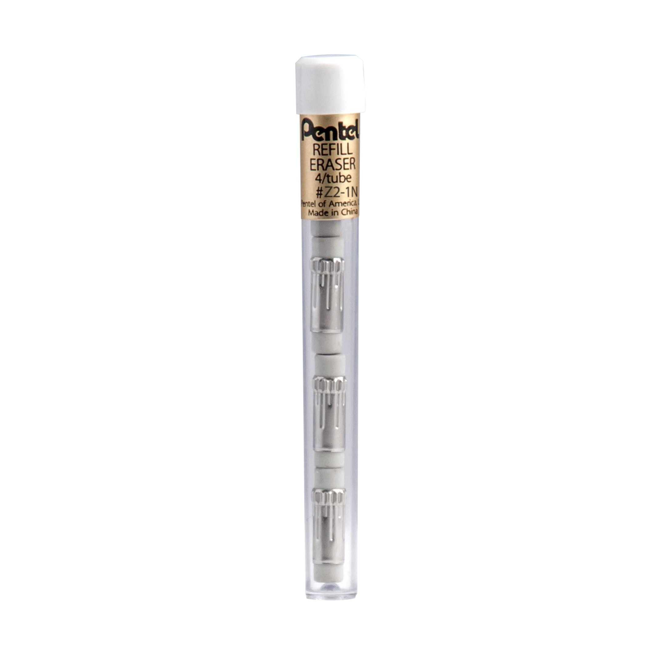 Pentel® Eraser Refills For Mechanical Pencils, White, Pack Of 12