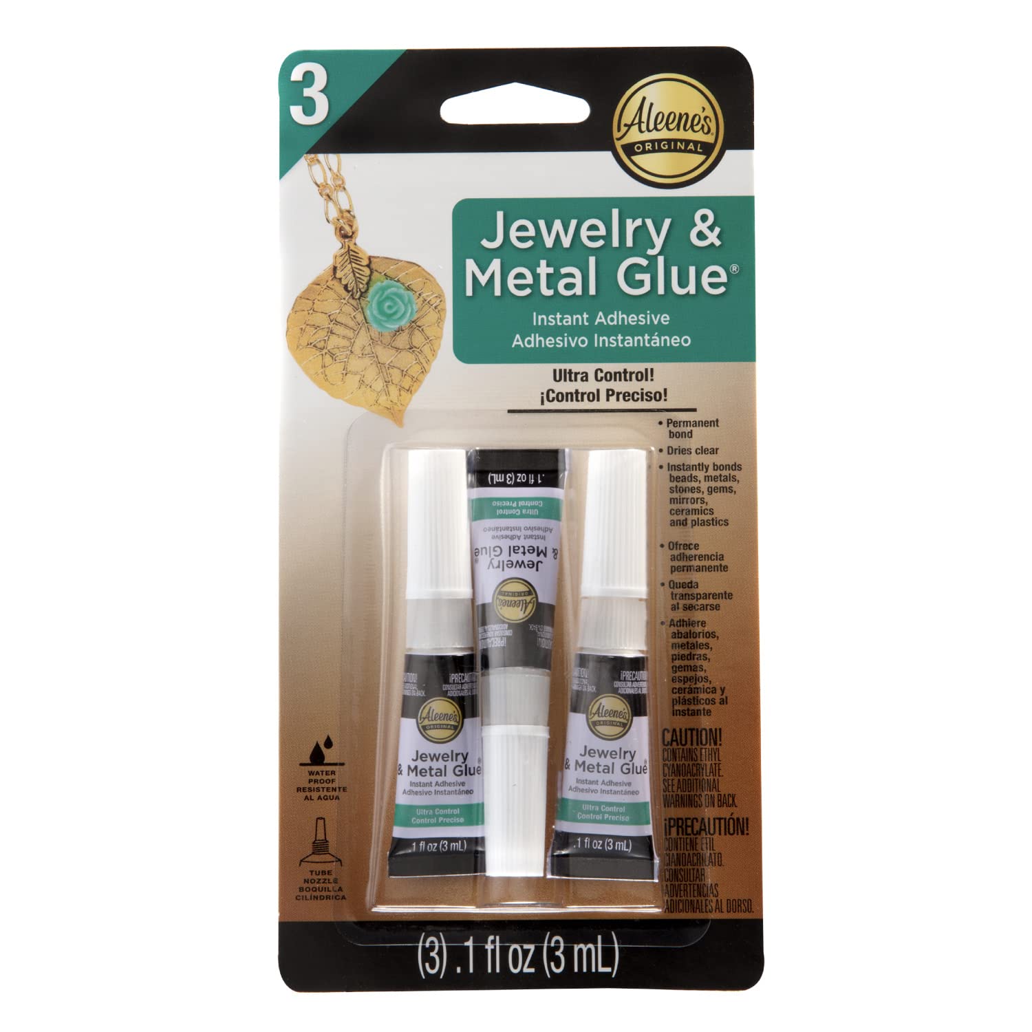 Aleene's 94830 Jewelry & Metal Glue 3/Pkg.1oz
