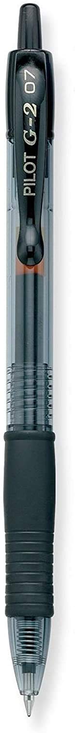 PILOT G2 Premium gel Pens, Fine Point Gel Ink Pen, 0.7 mm, Refillable & Retractable Rolling Ball, 5 Black and 5 Blue pens (Bulk pack of 10 Pens) (14784)