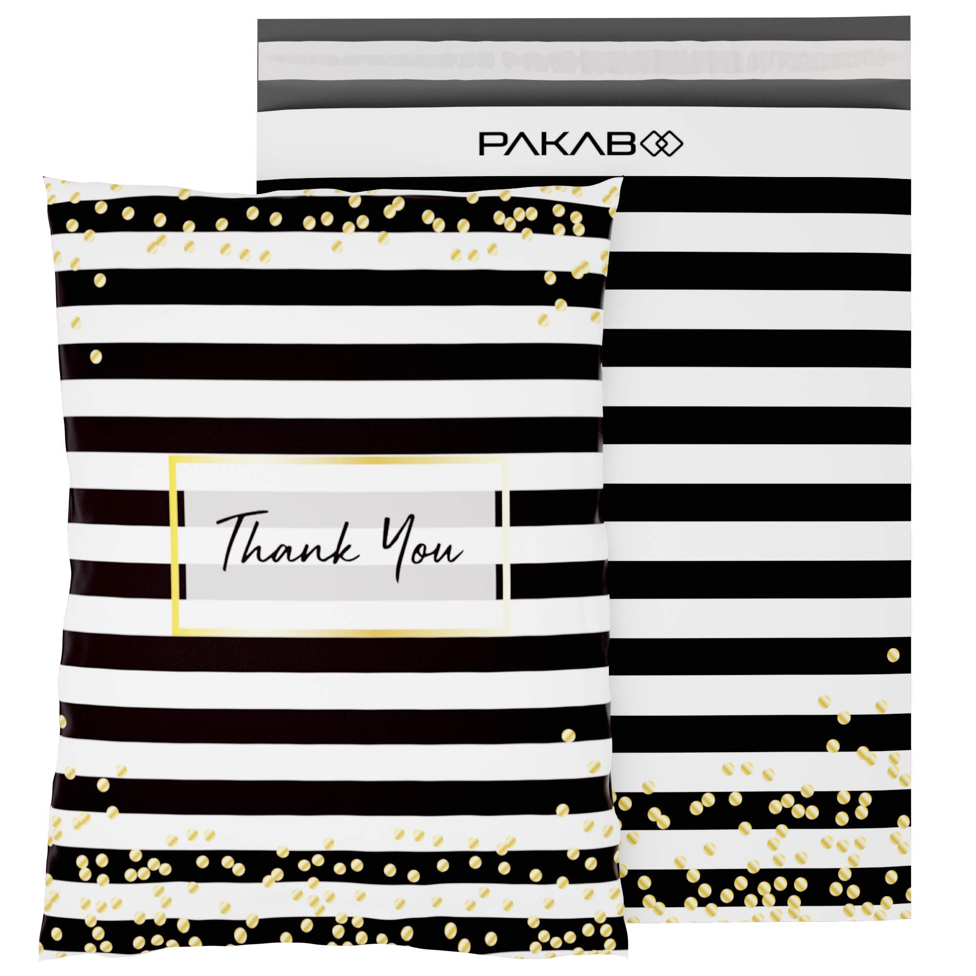 PAKABOO Poly Mailer Shipping Bags 10x13 Inch, 100 Pack, Non-Padded Envelopes with Tamper Proof Self-Seal, Cheetah Print Packaging