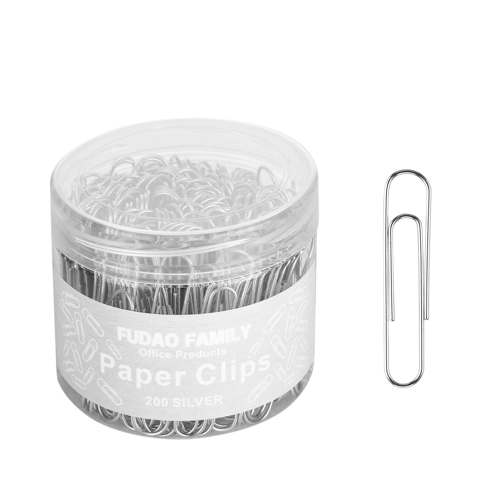 Jumbo Paper Clips, 2 Inch Paper Clip, 200 pcs Large Paperclips