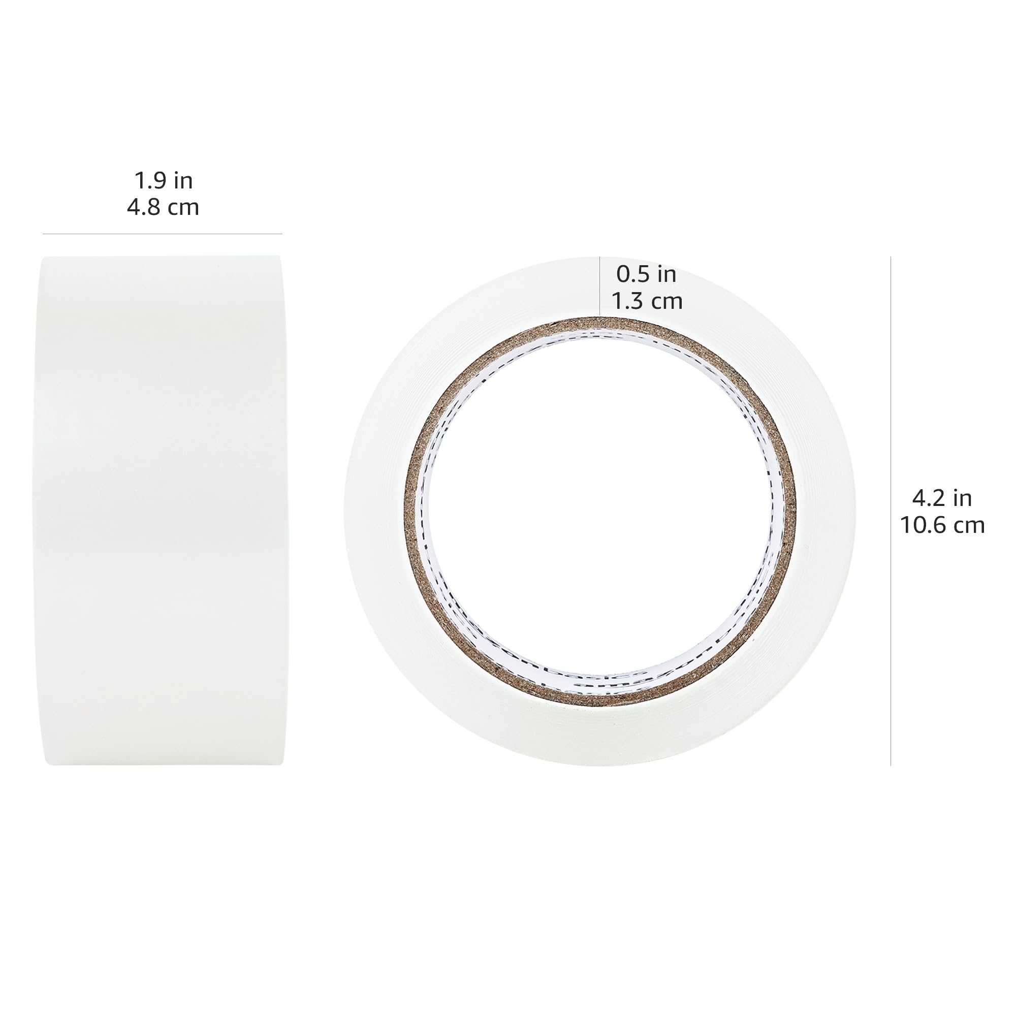 Amazon Basics Packaging Tape for Shipping, Moving and Storing, 1.88" x 54.6 yds, 12-pack
