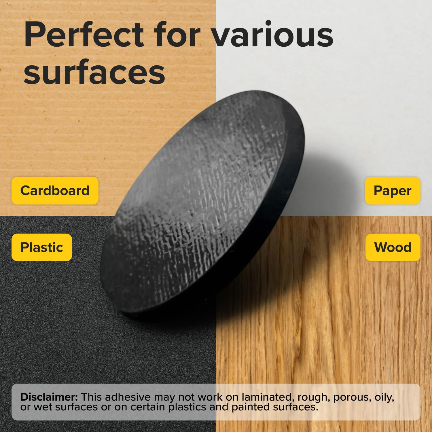 Magnetic Dots - Self Adhesive Magnet Dots (0.8" x 0.8") - Peel & Stick Magnetic Circles - Flexible Sticky Magnets - Sheets is Alternative to Magnetic Squares, Stickers, Strip and Tape (120 Pcs)