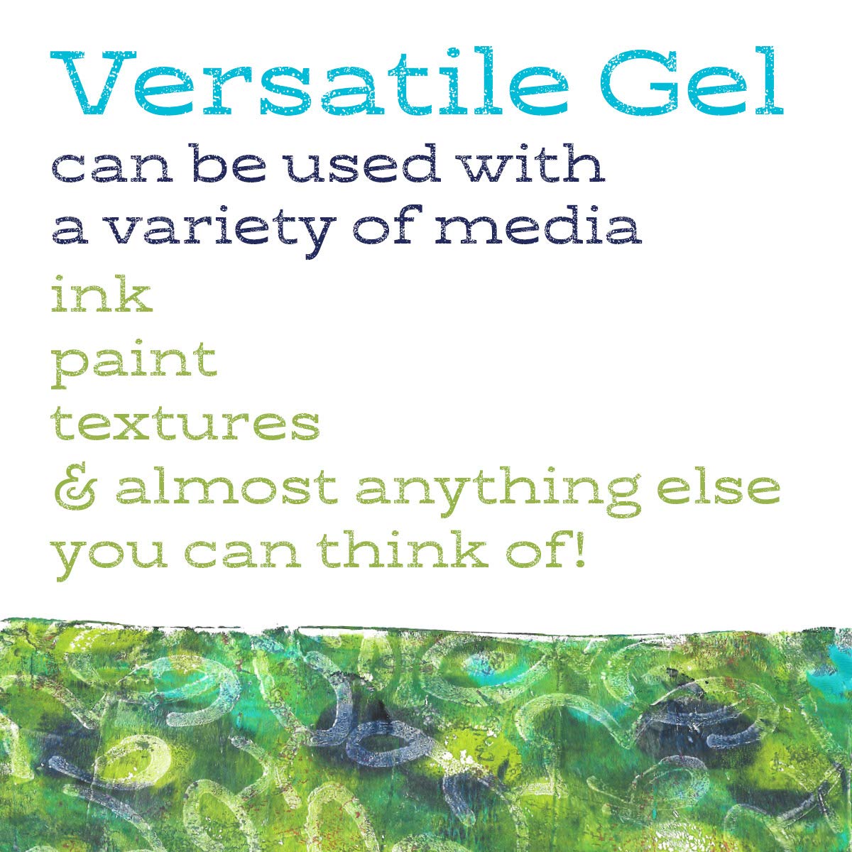 Gel Press Gel Printing Plate 8"x10" 10802
