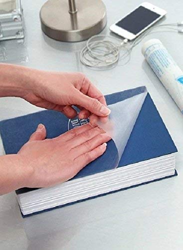 Con-Tact Brand Clear Adhesive Protective Liner to Cover Books and Documents, 13.5-Inches x 5-Feet (Pack of 3)