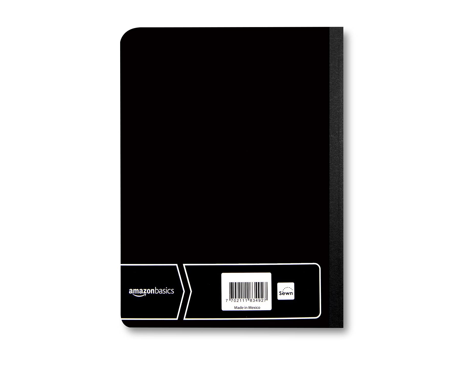 Amazon Basics College Ruled Composition Notebook, 100 Sheet, Assorted Marble Colors, 4-Pack