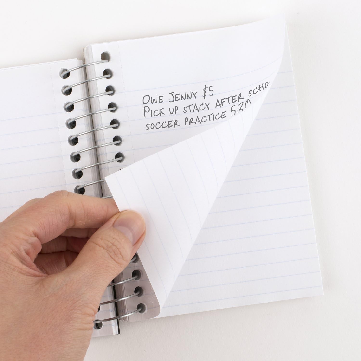 Five Star Fat Lil' Spiral Notebook, College Ruled Paper, 5-1/2" x 3-1/2", 200 Sheets, Color Will Vary (45388)