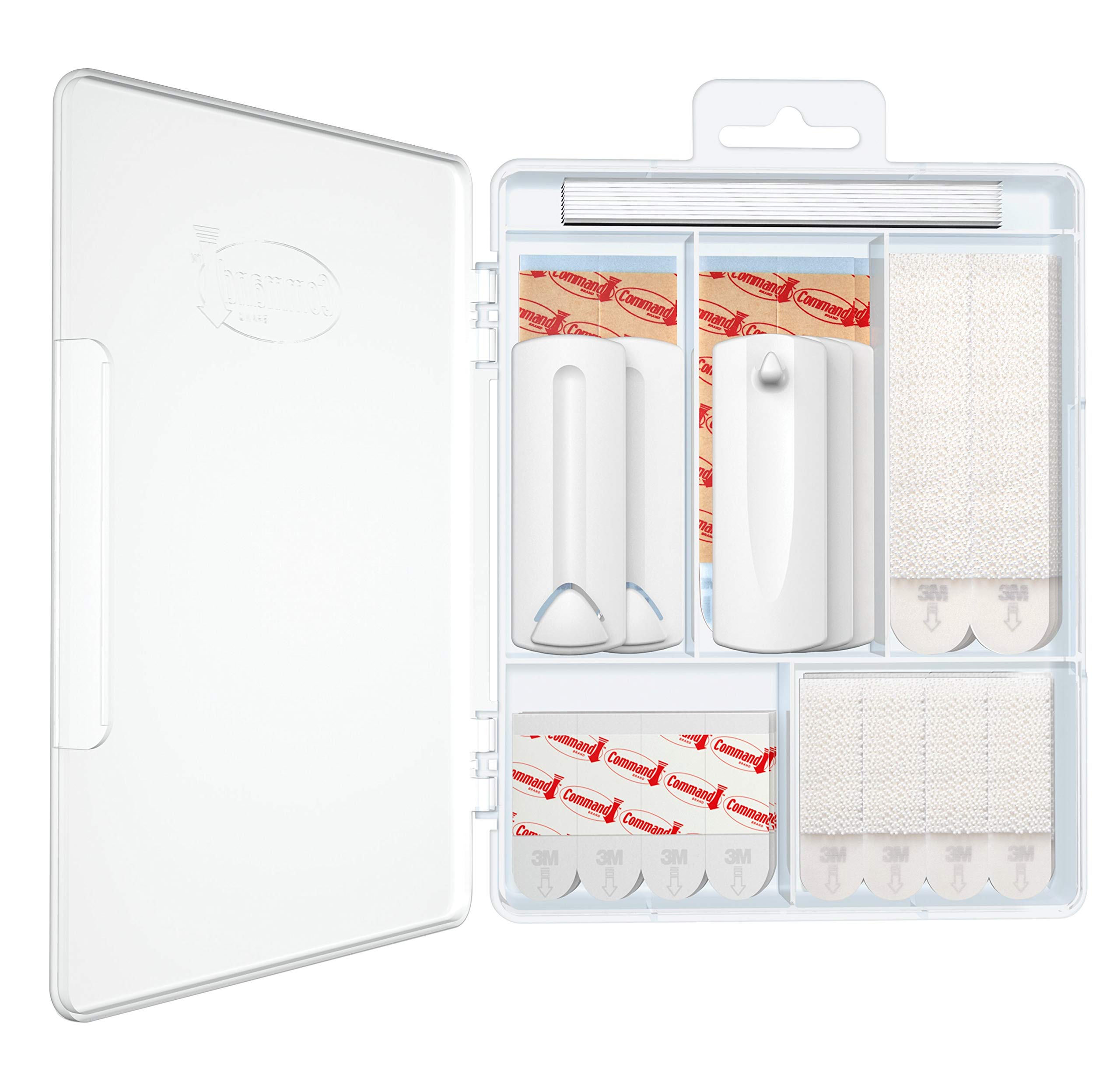 Command Picture Hanging Kit, Various Sized Picture Hanging Hooks and Strips to Hang Up to 15 Pictures, Indoor Use, Decorate Damage-Free