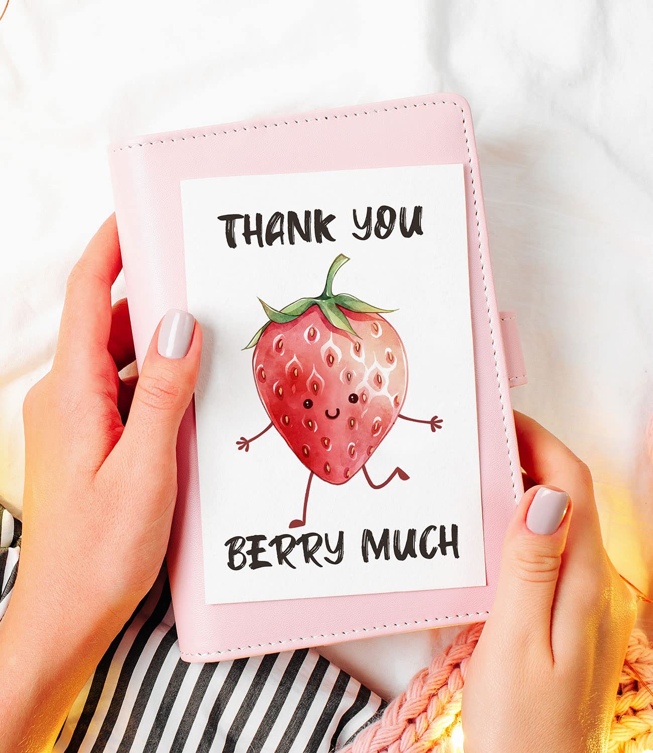 40 Funny Thank You Cards wtih Envelopes & Stickers,Pun Greeting Note Cards 4 x 6 in,Bulk Boxed Set Assortment Blank Notecards Card Great for Employee Teachers Friends Business Coworker Gratitude Appreciation