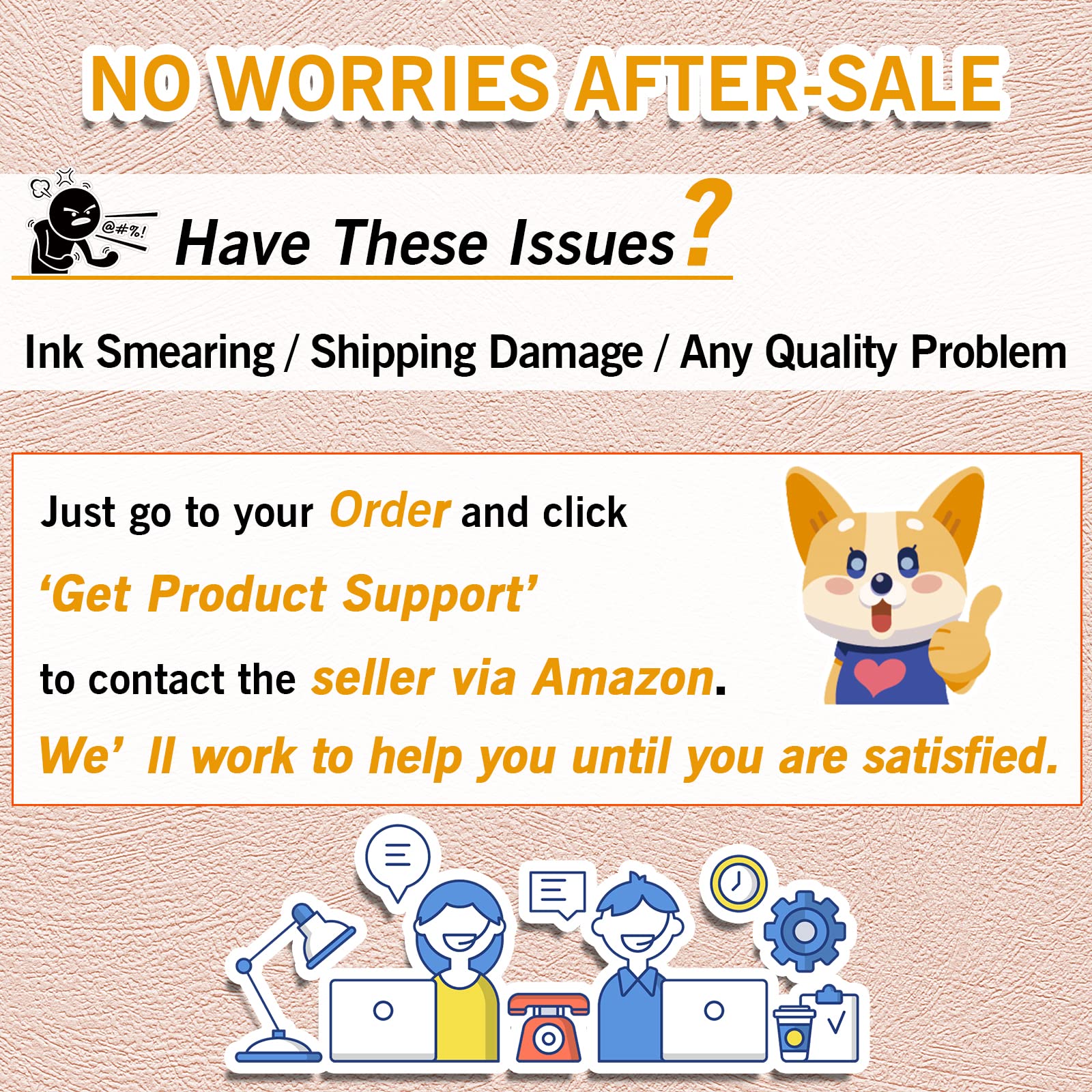 Koala Printable Glossy Sticker Label Paper 120 Sheets 8.5x11 Inches Full Sheet for Inkjet Printer