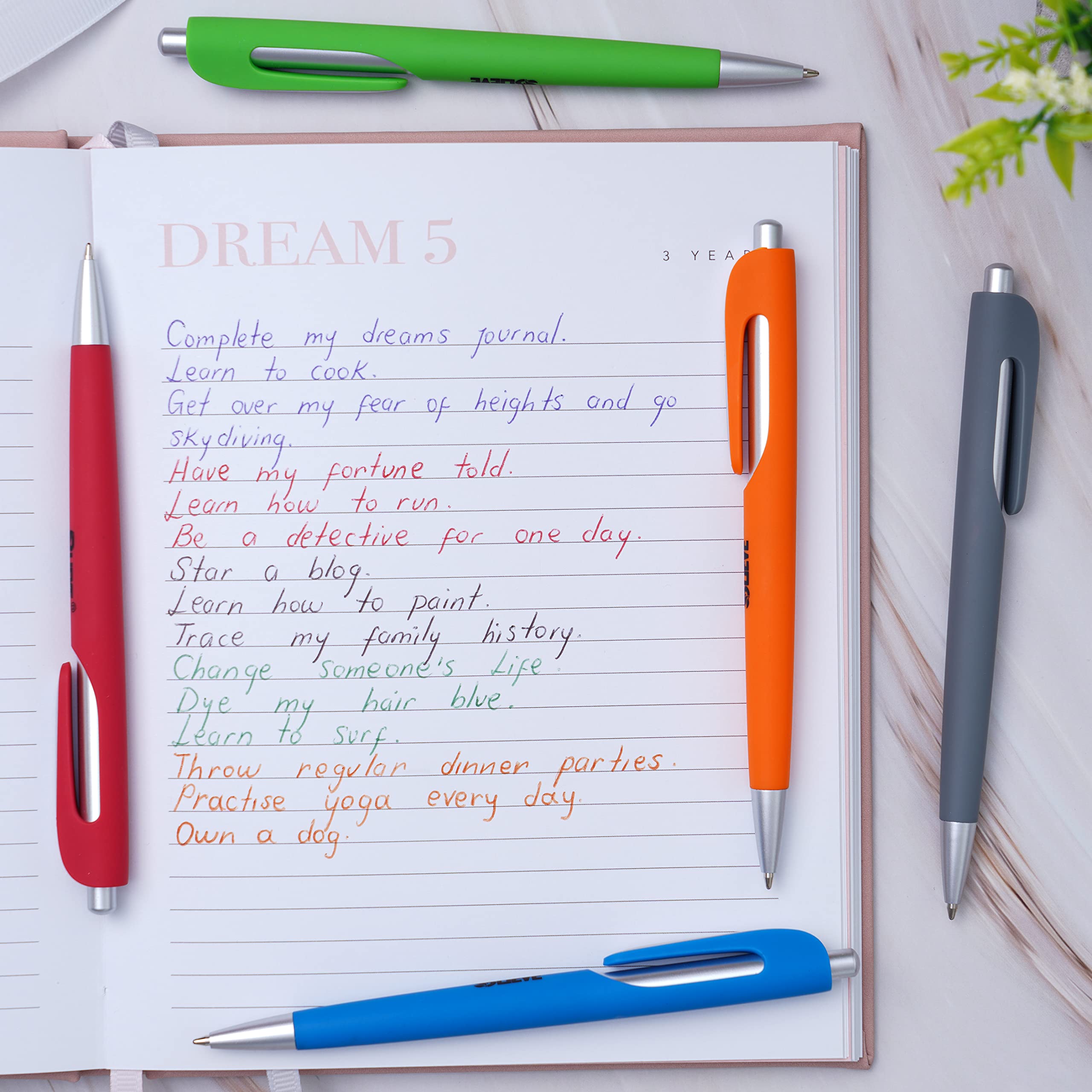 BLIEVE- Bible Highlighters And Pens No Bleed Through, Bible Verse Dry Highlighter and Pens Fine Tip, Bible Journaling Supplies and Bible Study Kit (10 Pack)