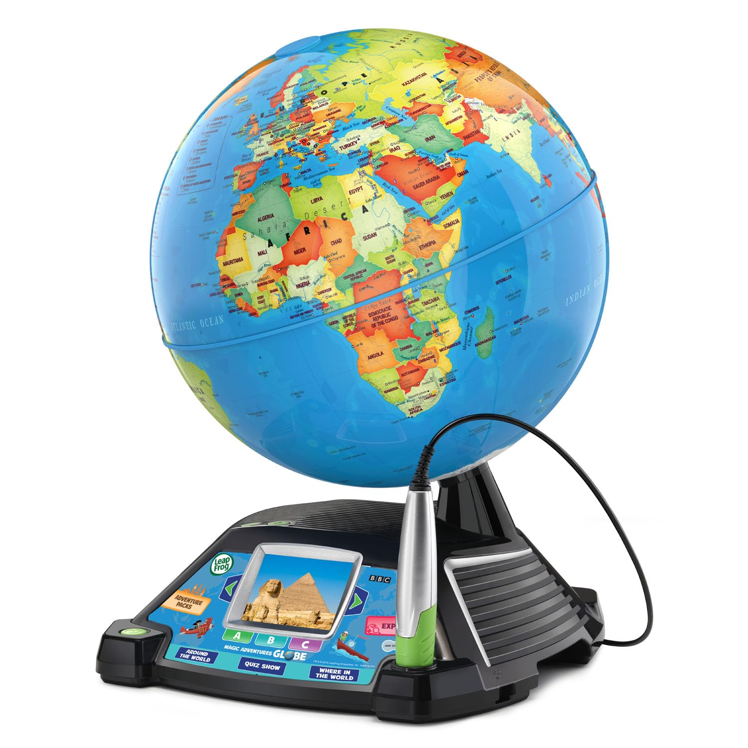 LeapFrog Magic Adventures Globe (Frustration Free Packaging), Multicolor