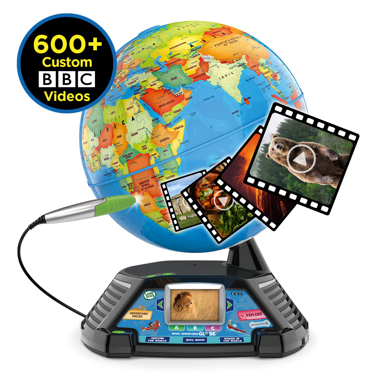 LeapFrog Magic Adventures Globe (Frustration Free Packaging), Multicolor