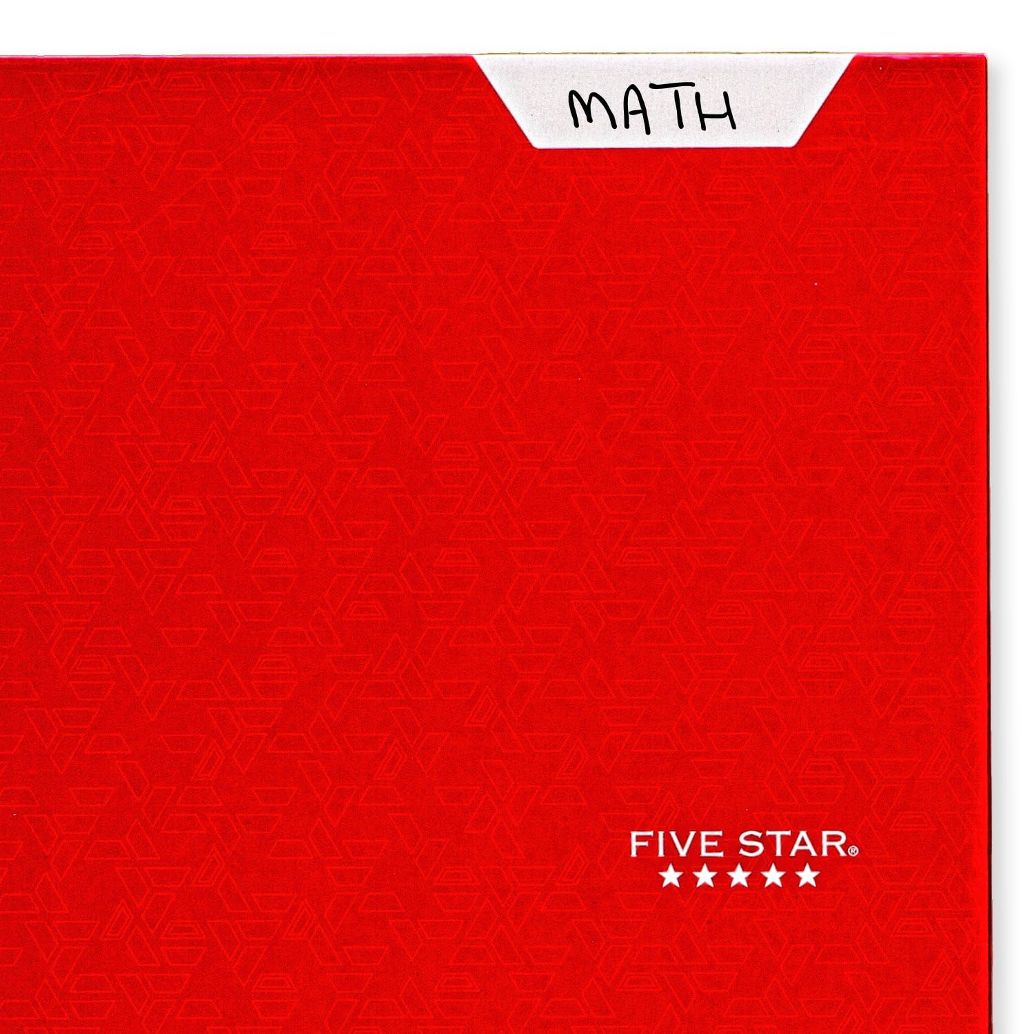 Five Star 4-Pocket Folders, 6 Count (Pack of 1), Fits 3-Ring Binders, Holds 11" x 8-1/2", Assorted Trend Colors (38056)