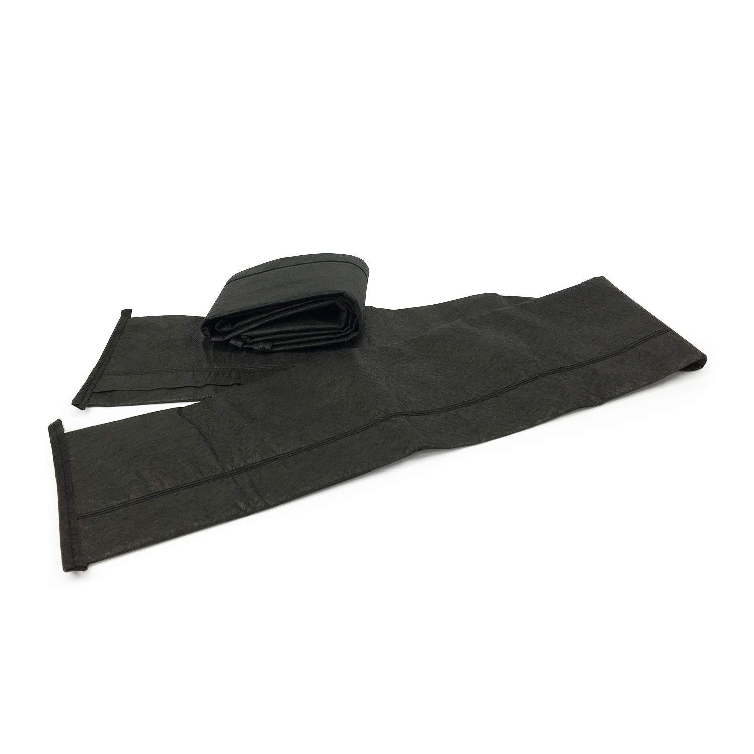 Quick Dam QD65-2 5' Barrier Water Flood Dam Bags, 2 Pack, Black