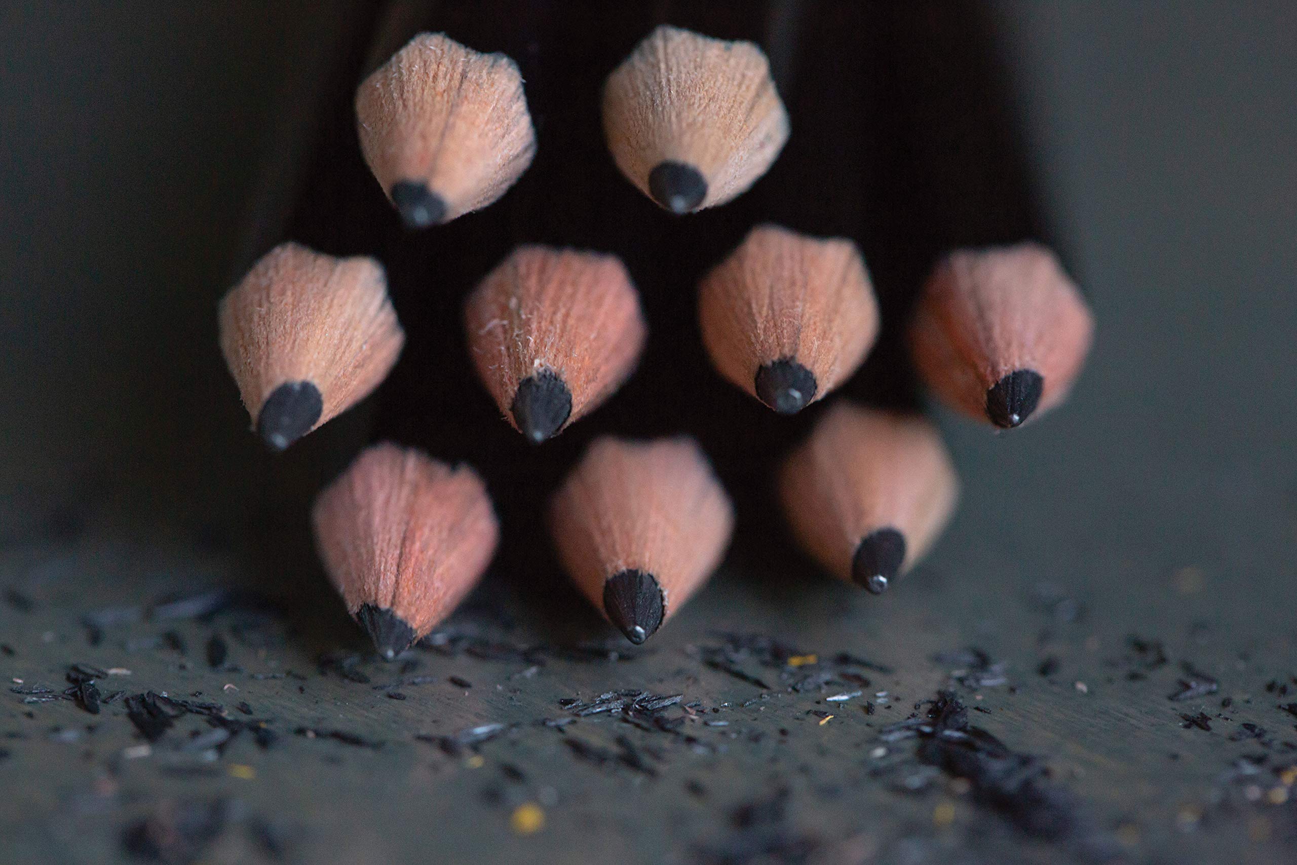 Dixon Ticonderoga Wood-Cased #2 Pencils, Box of 24, Black (13926)