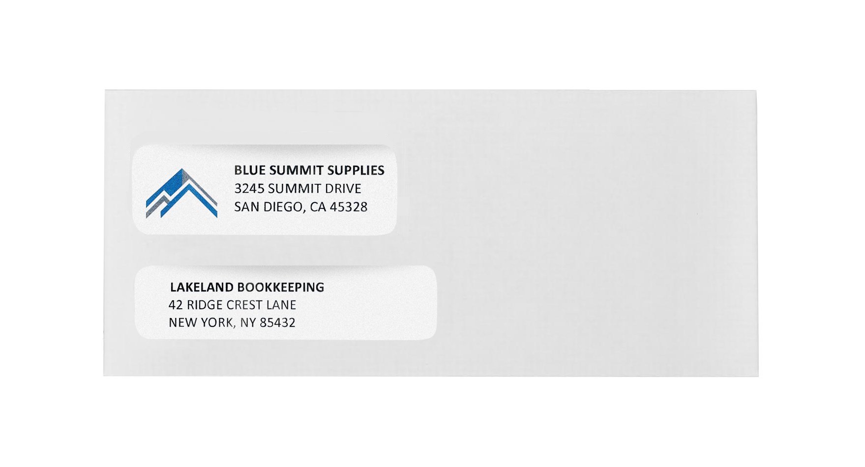 500 No. 9 Flip and Seal Double Window Security Envelopes - Designed for Quickbooks Invoices and Business Statements with Self Seal Flip Press and Seal Flap -Number 9 Size 3 7/8 Inch X 8 7/8 Inch