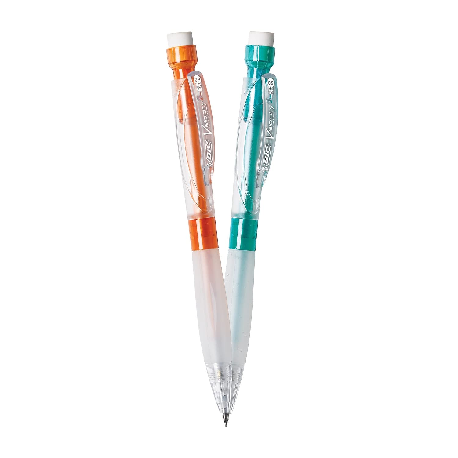 BIC Velocity Max Mechanical Pencil, Thick Point (0.9mm), 2-Count