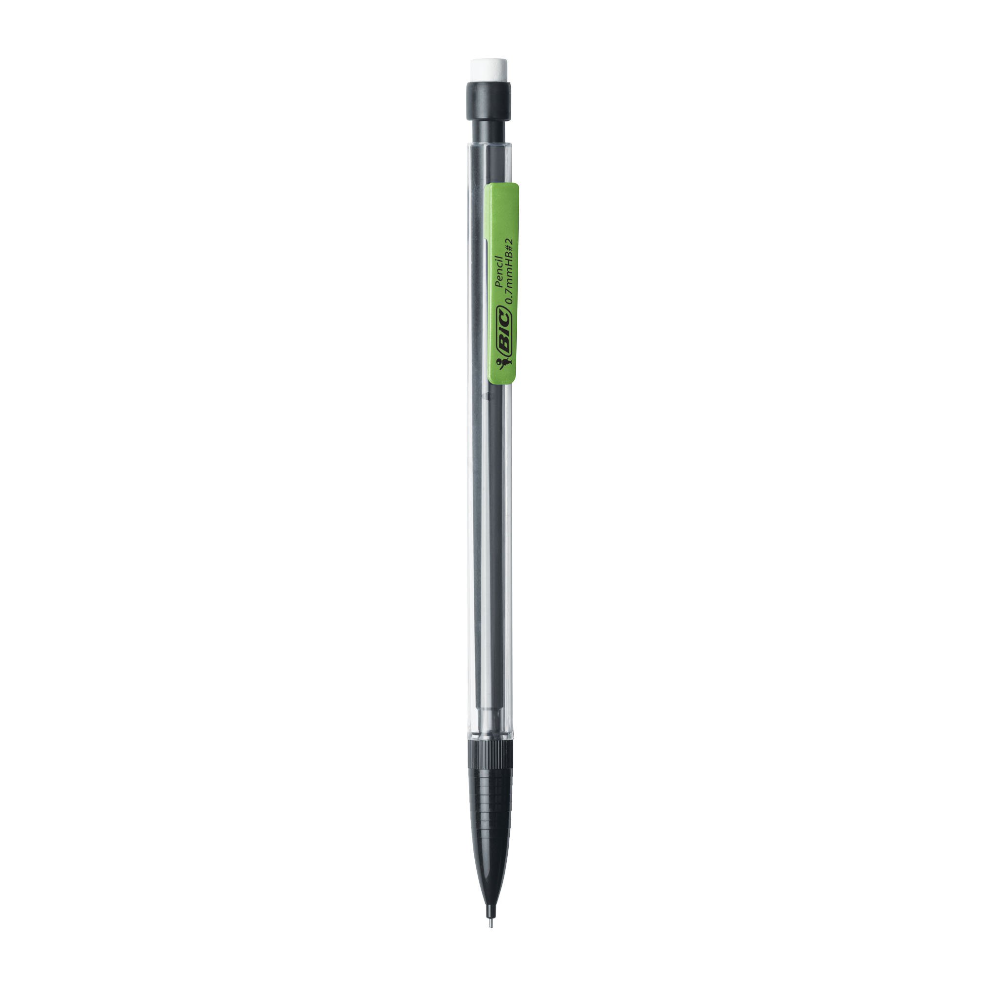 BIC Xtra-Precision Mechanical Pencil, Clear Barrel, Fine Point (0.5mm), 5-Count