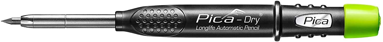 Pica-Dry Longlife Automatic Pencil With Pica-Dry 10 Pack Refill (Graphite 2B, Water Soluble) 30403