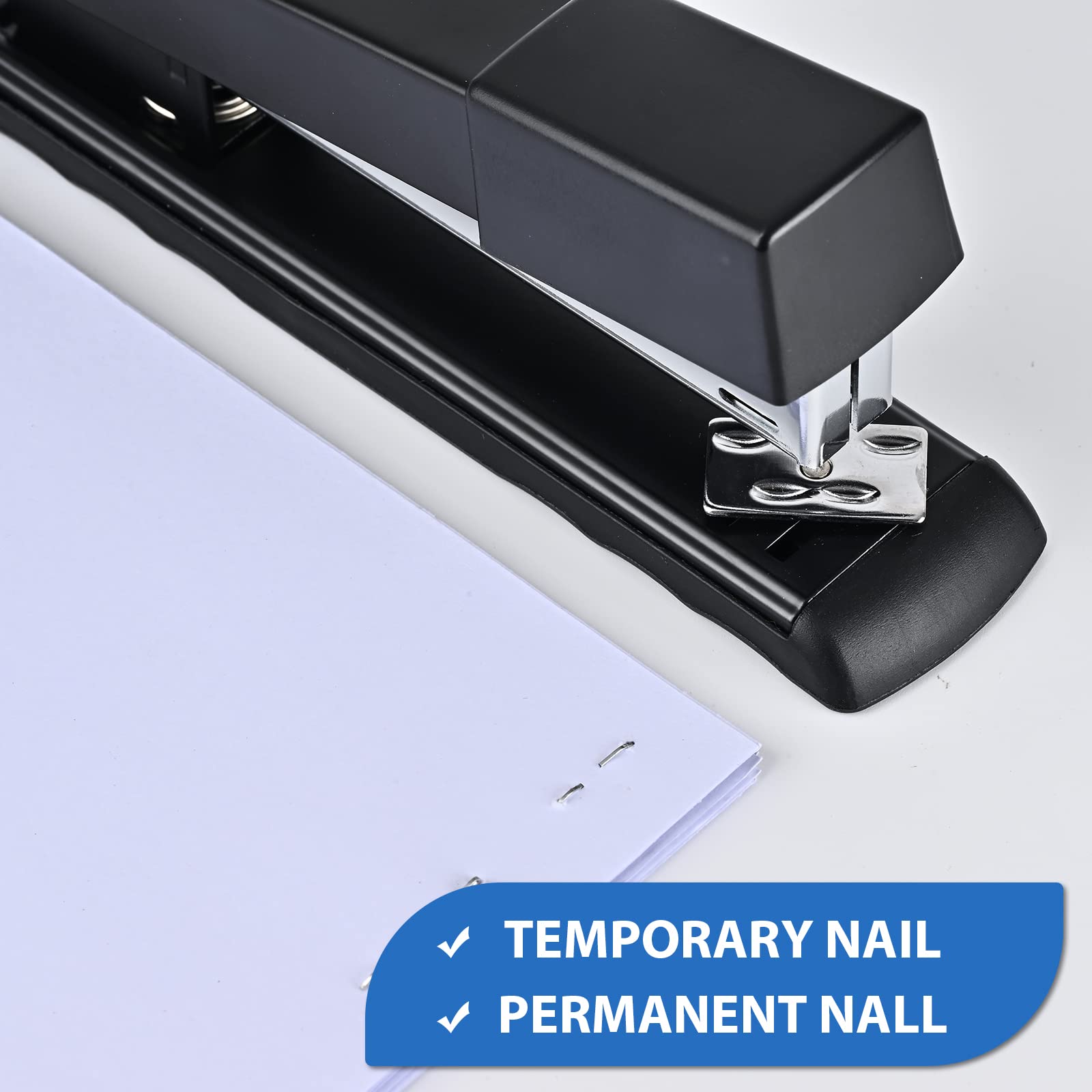 Craftinova Stapler, Metal Desktop Stapler,with 2000 Staples & Stapler Remover,Office Stapler,20-25 Sheet Capacity,3 Packs.