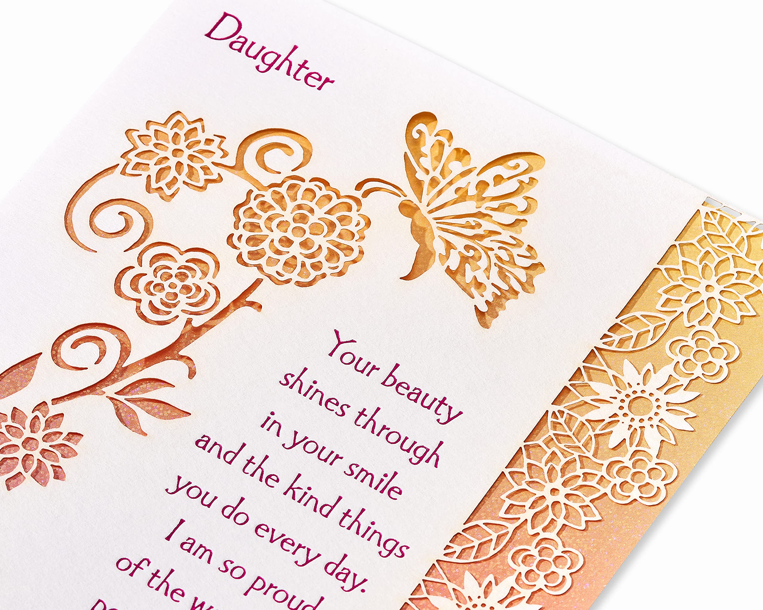 Papyrus Birthday Card for Daughter (Truly Wonderful Daughter)