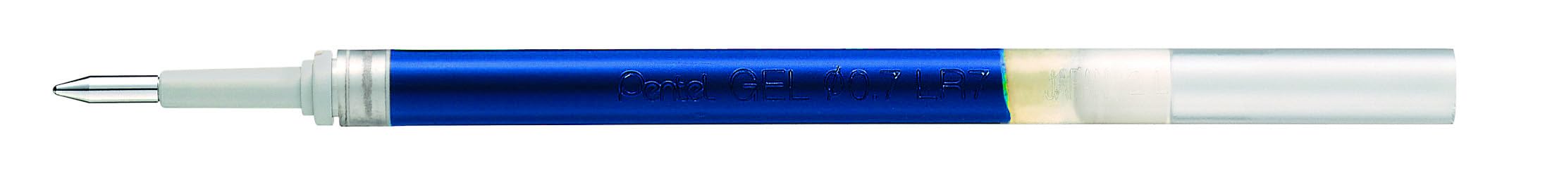 Pentel Refill Ink for BL57/BL77 EnerGel Liquid Gel Pen, 0.7mm, Metal Tip, Blue Ink, Box of 12 (LR7-C-12)
