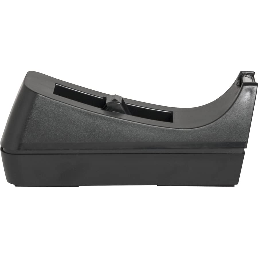 Desktop Tape Dispenser - Non-Skid Base - Weighted Tape Roll Dispenser - Perfect for Office Home School (Tape not Included) 2 Pack